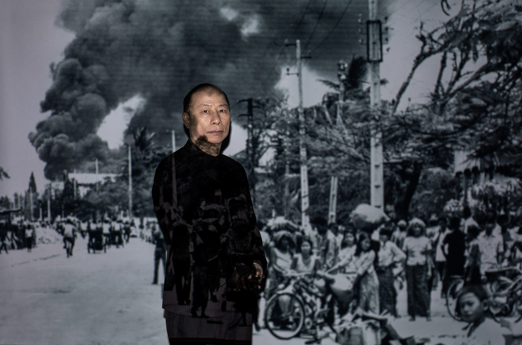 A refusal to die as a child, then work as a medic as a young man